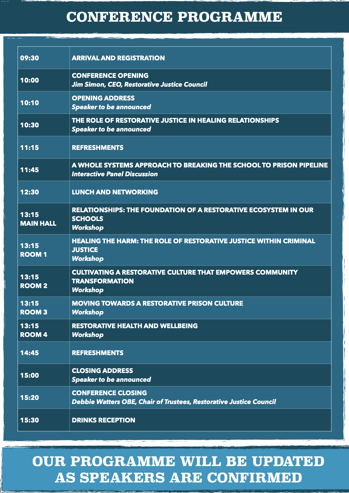 2024 Northern Ireland Restorative Conference | Restorative Justice Council